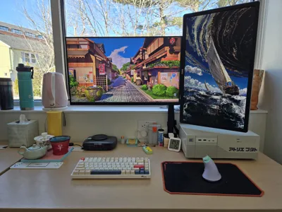 Retro Style Mini-ITX PC Case by PuTaTuo MakerWorld: Download Free 3D Models