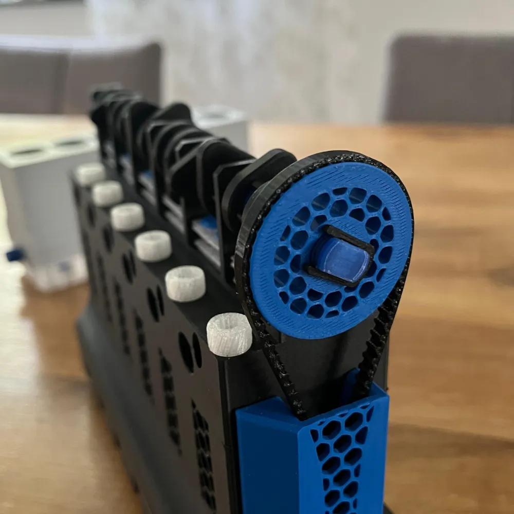 Inline 6-Cylinder Engine with optional Valvetrain - Free 3D Print Model ...