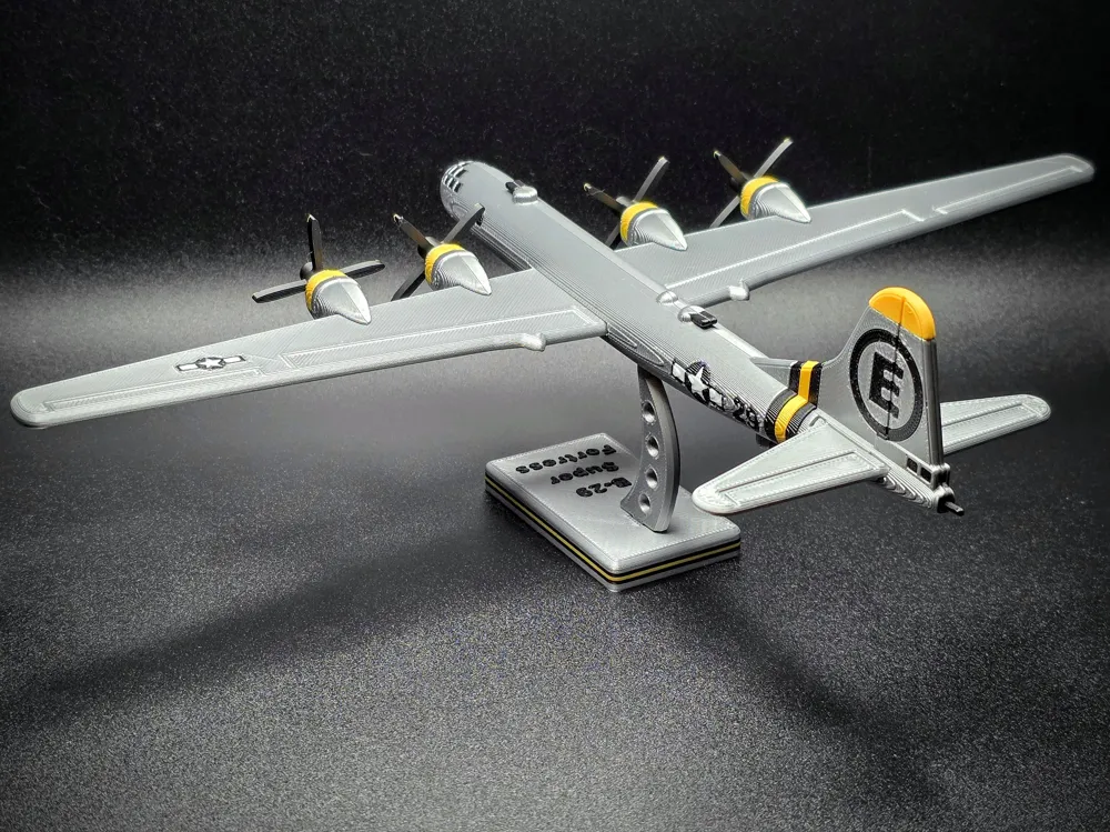 B-29 Plane Kit Card - MakerWorld 3D Model | 3Drop