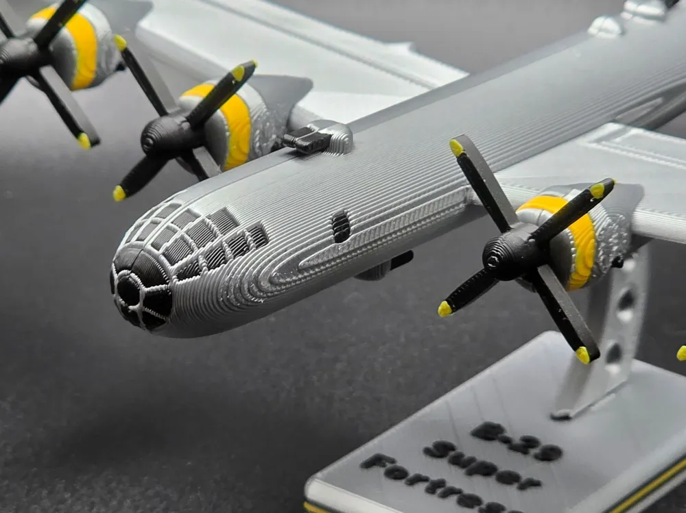 B-29 Plane Kit Card - Free 3D Print Model - MakerWorld