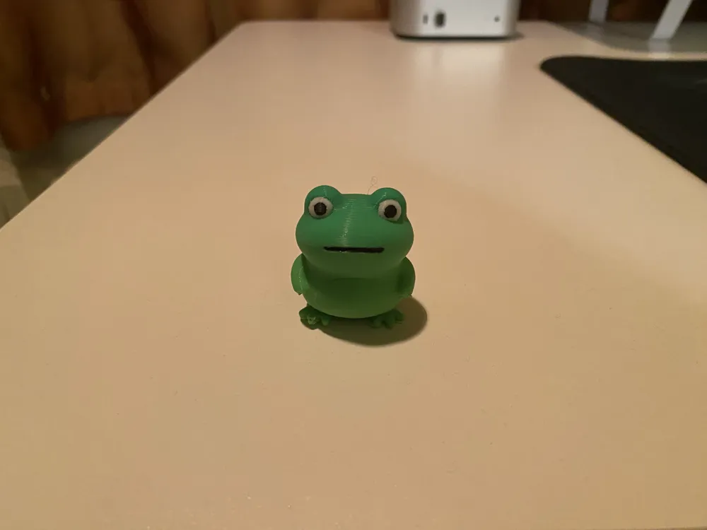 Cute chubby frog multicolor test print - Free 3D Print Model - MakerWorld