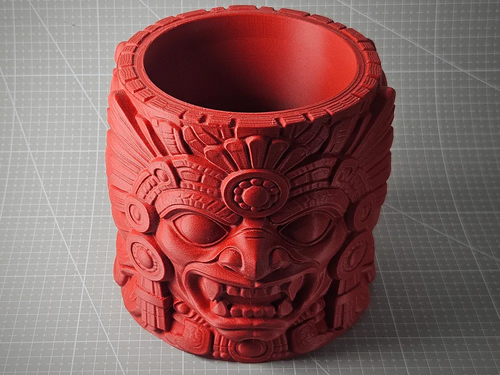 Aztec Chalice - MakerWorld 3D Model | 3Drop