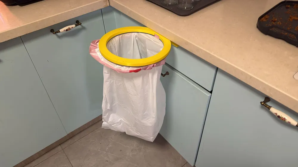 Big-Bag Drawer Trash Ring (WIP – Custom Fit) - Free 3D Print Model ...