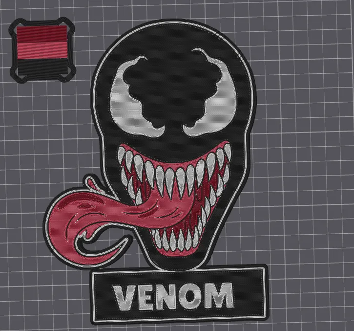 Venom Light Box Marvel by Ray2max_5884368 MakerWorld: Download Free 3D ...