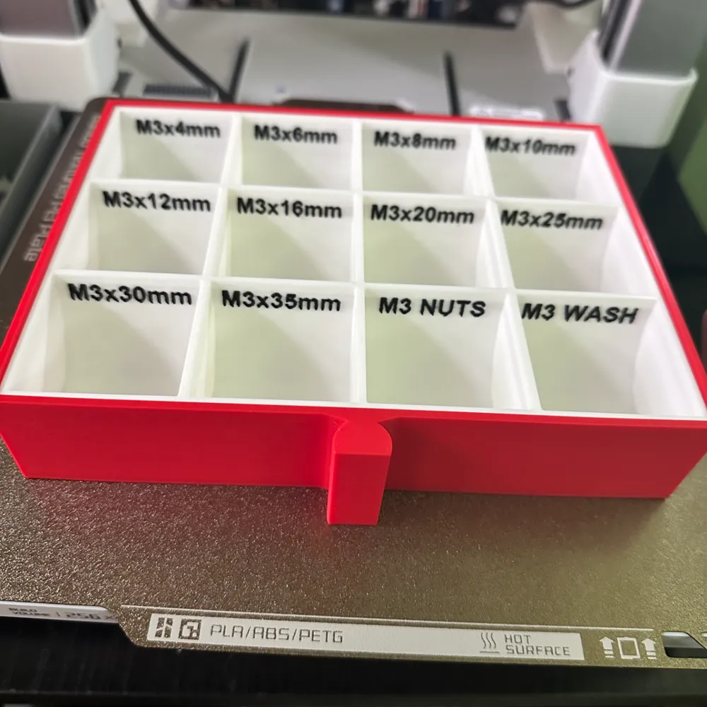 Screw Organizer for Bambu Tidy by kevjduffy - MakerWorld