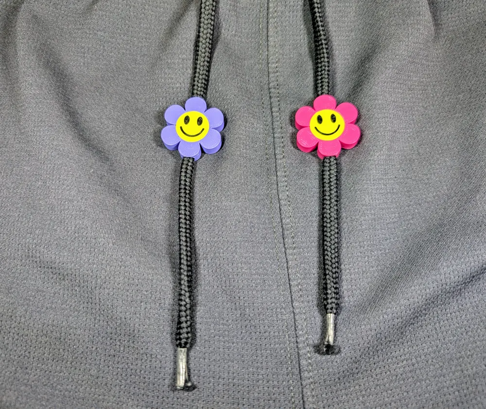 Happy Flower Drawstring Charm by sidbarret007 MakerWorld: Download Free ...