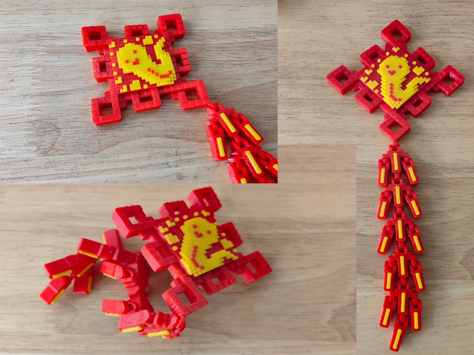 Block Chinese Knot - Little Snake Celebrates the New Year by 天门计划 ...