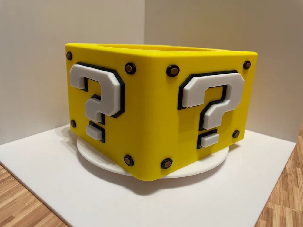 Mario block paper holder by DxM engineering - MakerWorld