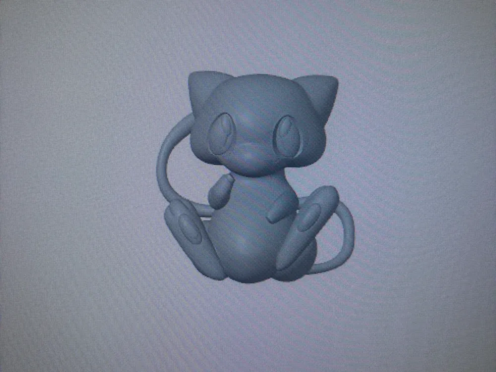 Shiny Mew Pokemon - Free 3D Print Model - MakerWorld