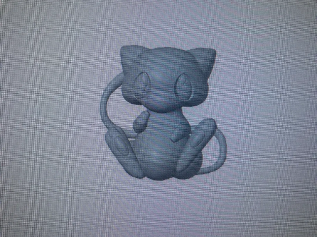 Shiny Mew Pokemon - Free 3D Print Model - MakerWorld