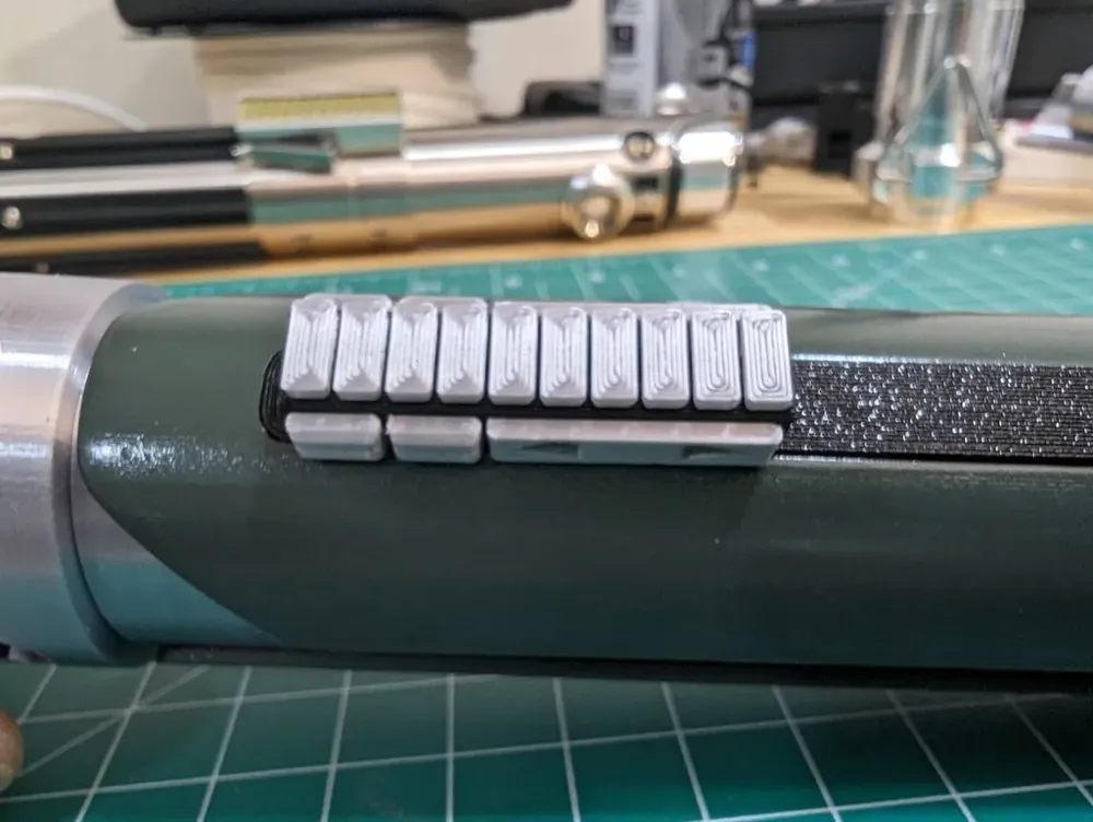 Kanan Jarrus Lightsaber -with quick detach emitter - Free 3D Print ...