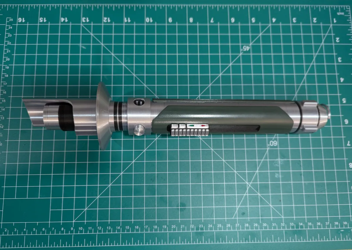 Kanan Jarrus Lightsaber -with quick detach emitter - Free 3D Print ...