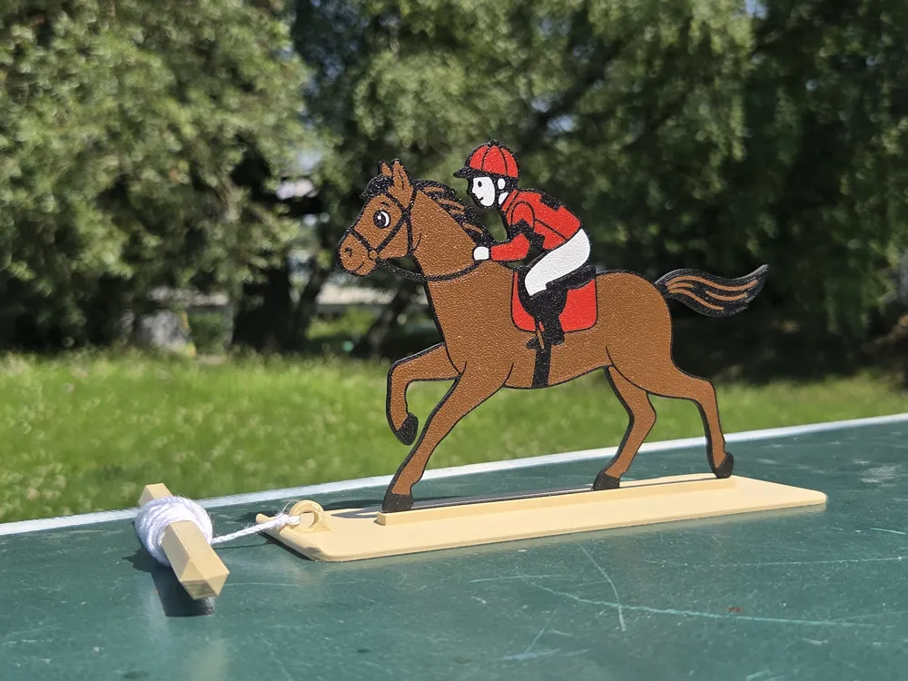 Horse racing game - Free 3D Print Model - MakerWorld