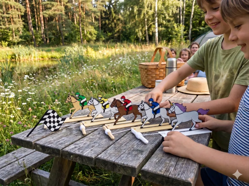 Horse racing game - Free 3D Print Model - MakerWorld