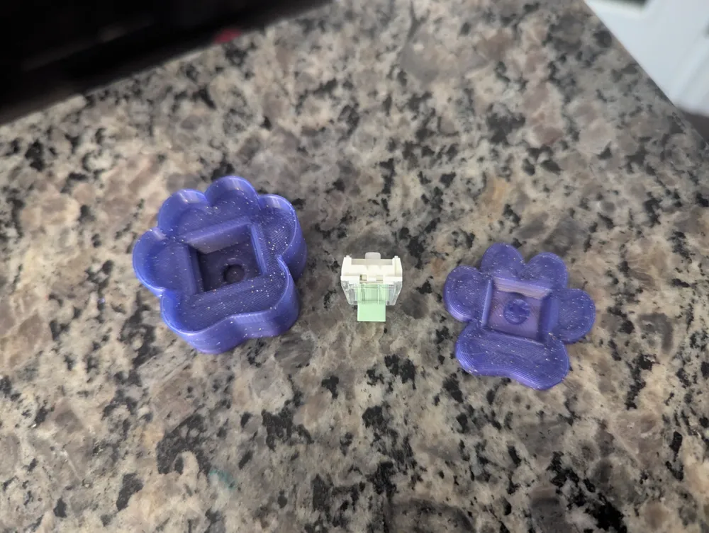 Pawprint Clicker - Free 3D Print Model - MakerWorld