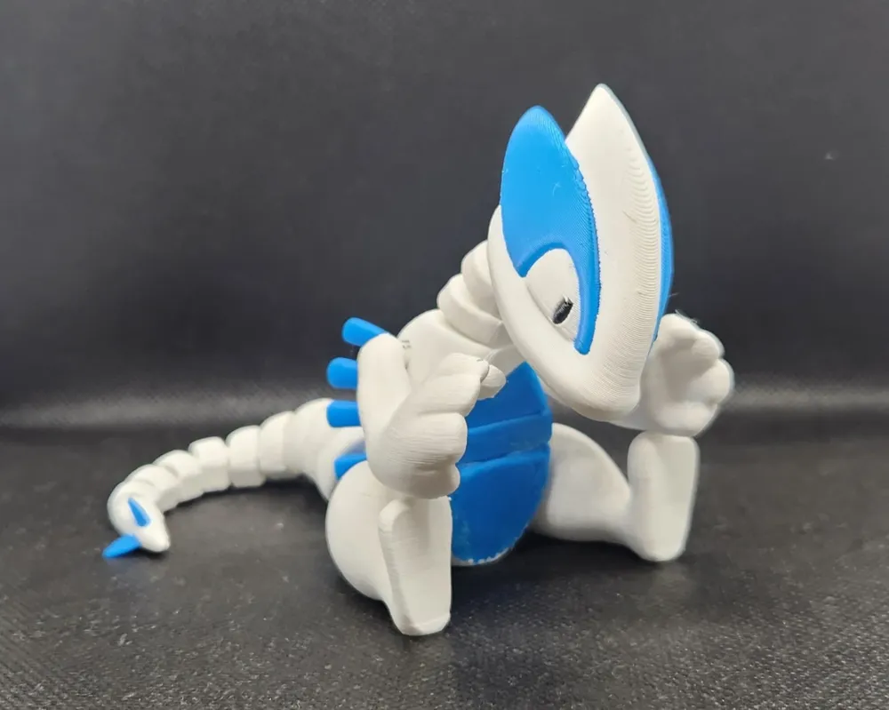 Flexi Chibi Lugia - Articulated Pokemon by Tomer.Abadi - MakerWorld