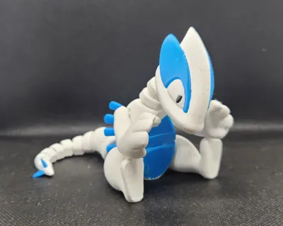 Flexi Chibi Lugia - Articulated Pokemon by TomSculpts3D MakerWorld ...