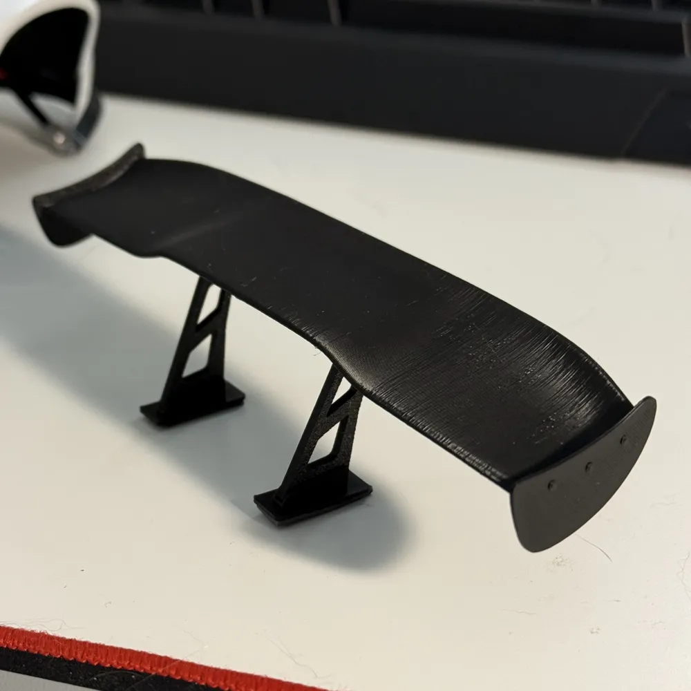 RC Drift Wing - STYLE 3 (Adjustable Base) - Free 3D Print Model ...
