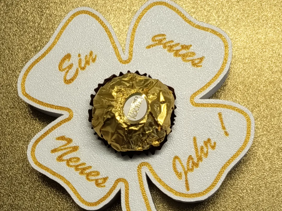 Shamrock New Year Rocher - Free 3D Print Model - MakerWorld