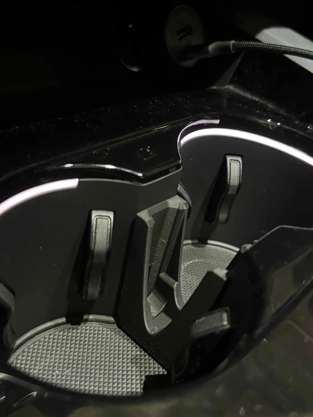 Audi A4 B9 Cup Holder Key Slot - Free 3D Print Model - MakerWorld