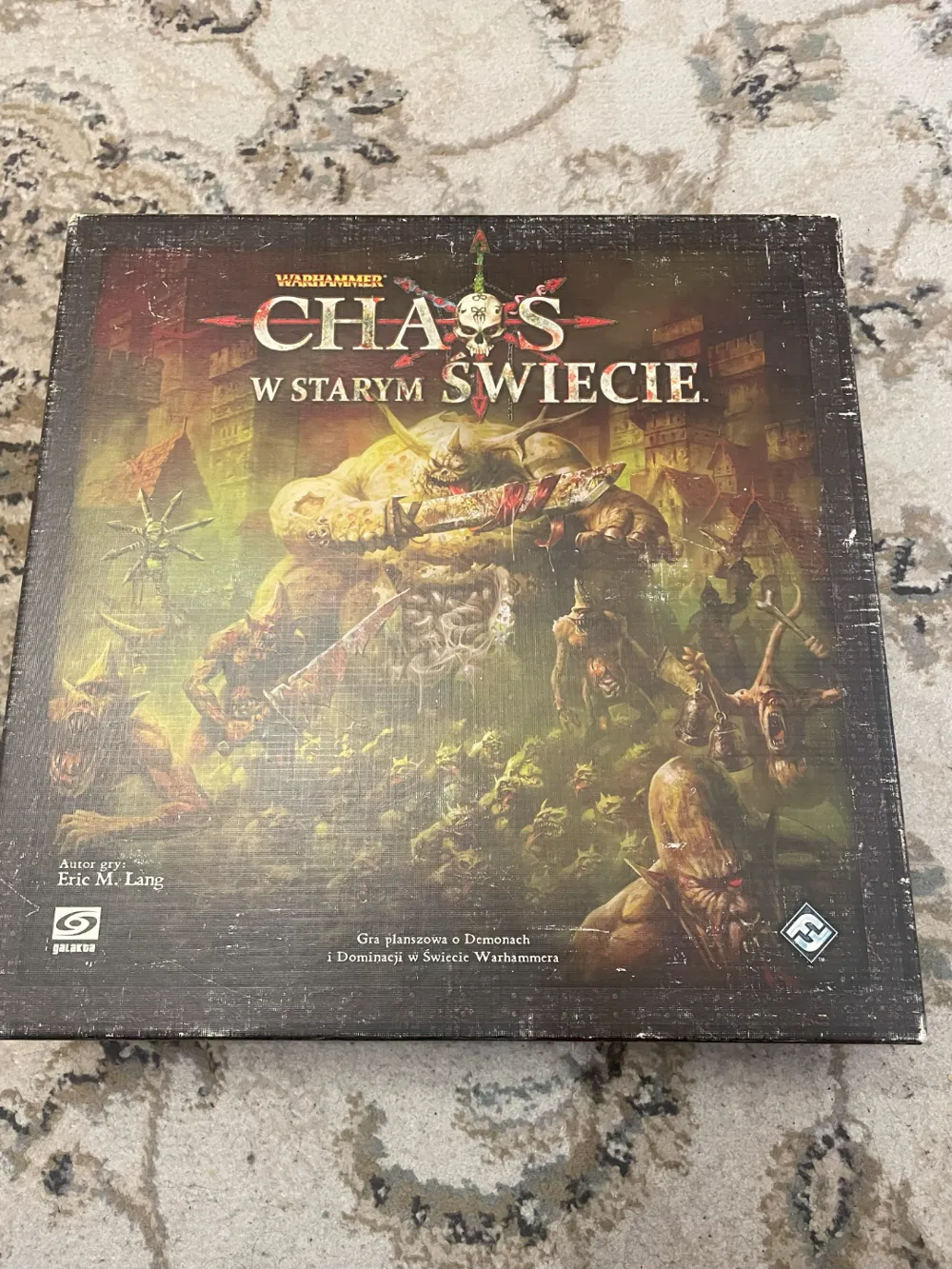 Chaos in the Old World + Horned Rat insert - Free 3D Print Model ...