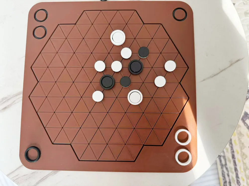 YINSH Board Game - Free 3D Print Model - MakerWorld