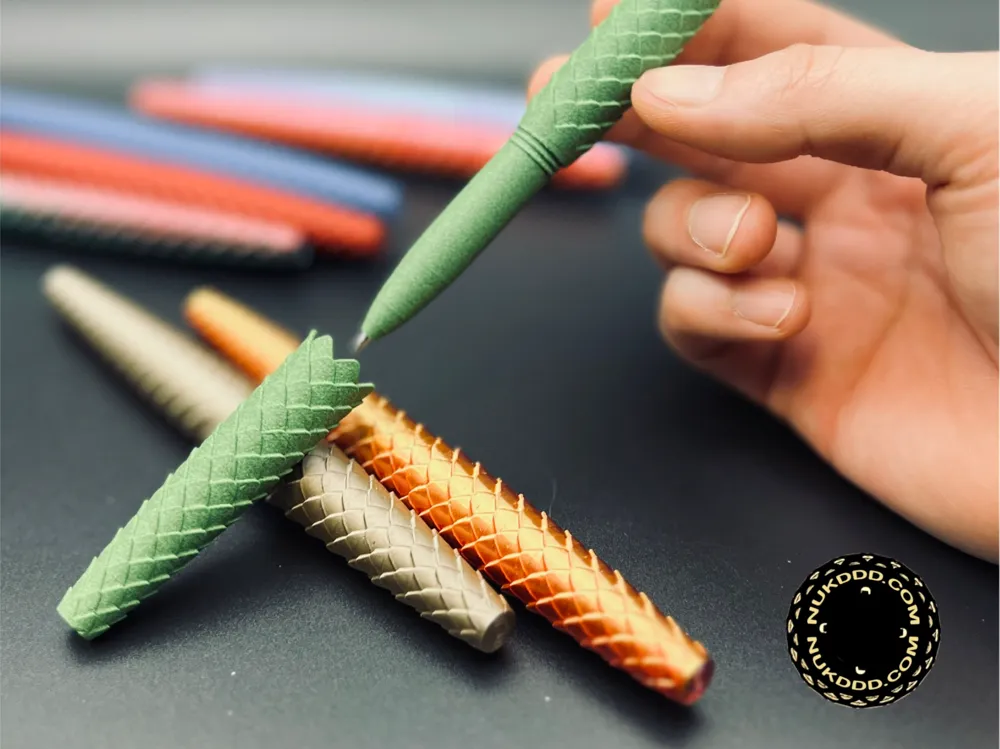 Seamless Dragon Scale Pen by NUKDDD MakerWorld: Download Free 3D Models