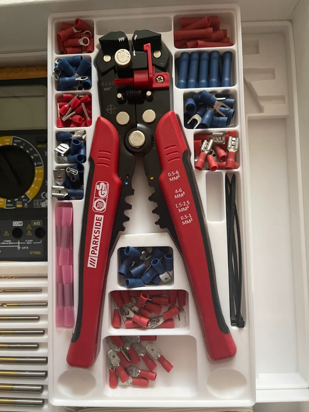 Gridfinity 3x6 parkside crimping tool holder Remixed by MiPa - MakerWorld