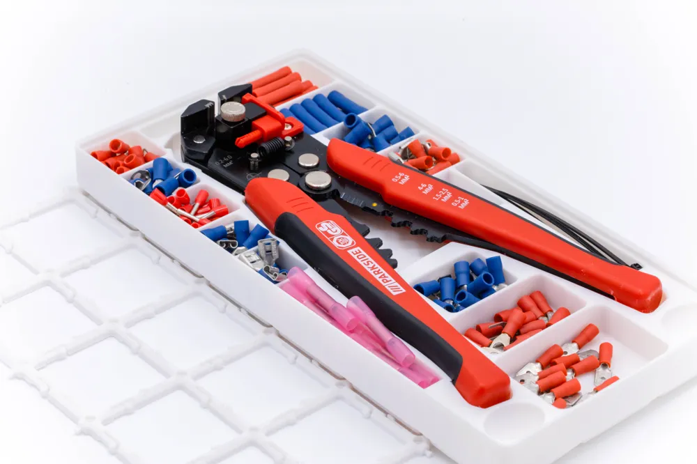 Gridfinity 3x6 parkside crimping tool holder Remixed by MiPa - MakerWorld