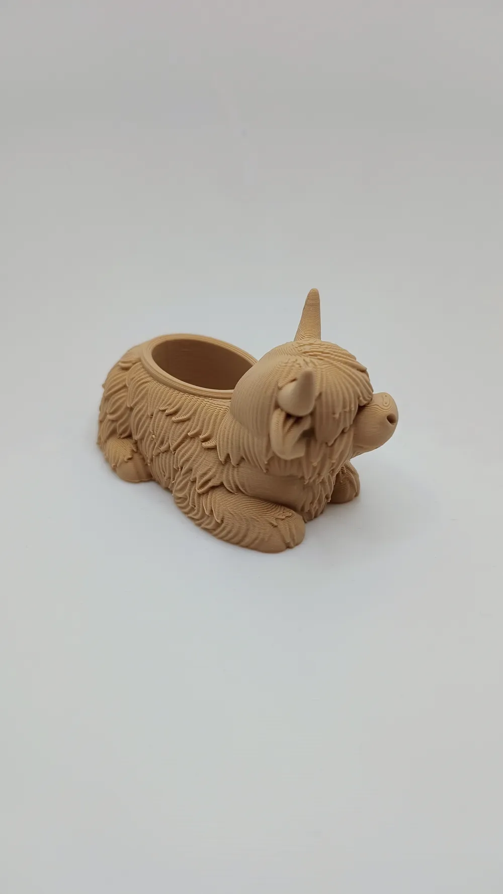 Highland Cow Bowl Sitter Forest Fairy - Free 3D Print Model - MakerWorld