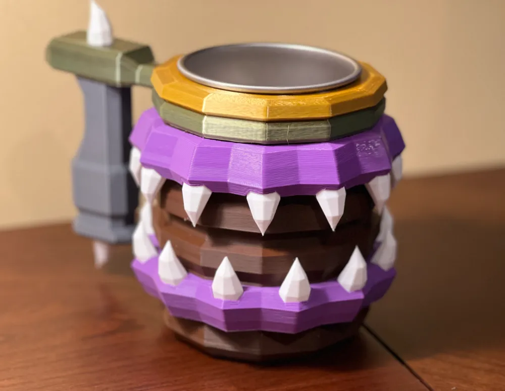 Glyphid Slammer - Deep Rock - With Cup Insert by MokoLoko - MakerWorld
