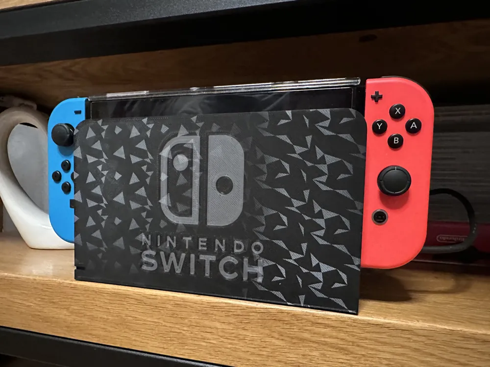 Nintendo Switch Dock cover - Free 3D Print Model - MakerWorld