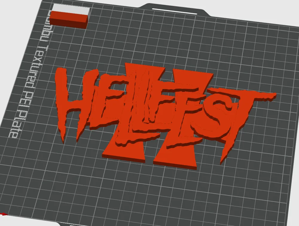 Hellfest logo by franckrava - MakerWorld