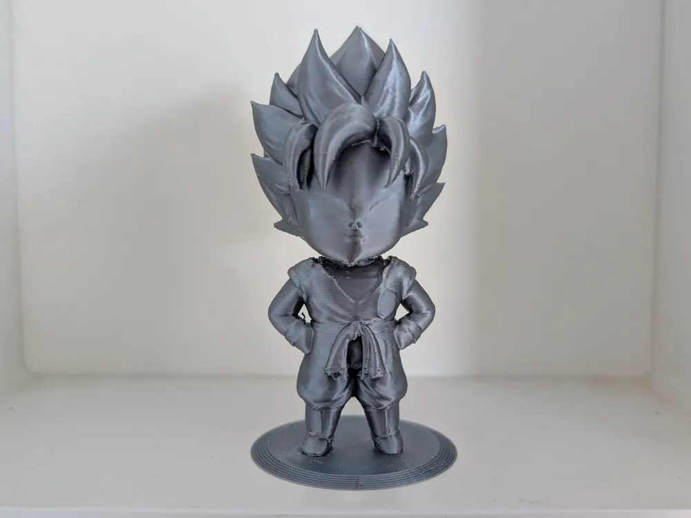 Chibi Son Goku Super Saiyan - Free 3D Print Model - MakerWorld