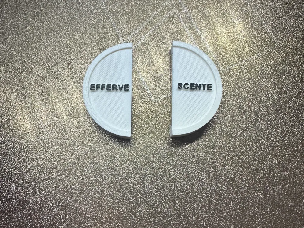 Effervescent tablet split in two with a magnet by Attic Man MakerWorld ...