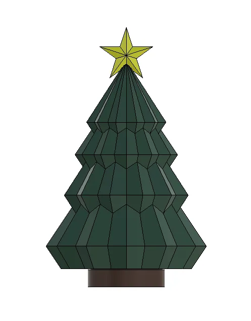 Middle Finger Christmas Tree by depep1 - MakerWorld