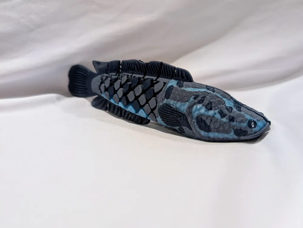 Flexi Northern Snakehead [Channa Argus] by Bruddz MakerWorld: Download ...