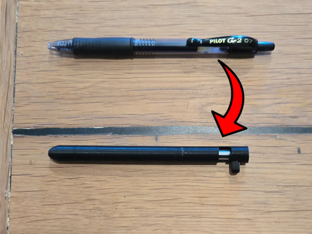 Pilot G2 Bolt Action Pen (refillable) by jasonkunda MakerWorld ...