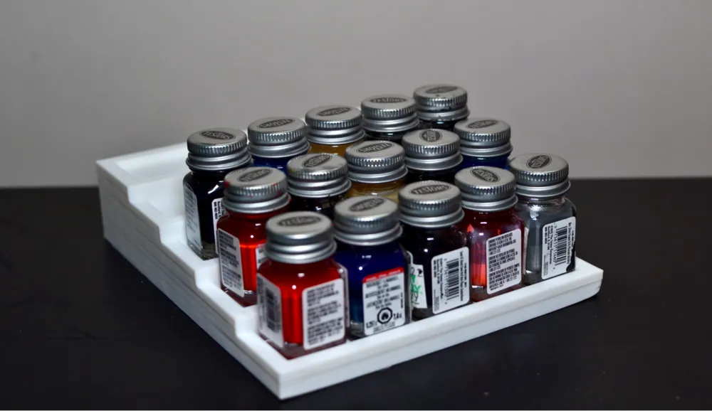 Testors Paint Holder by ferretdesigns - MakerWorld