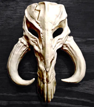 Mythosaur Skull Mandalorian - Free 3D Print Model - MakerWorld