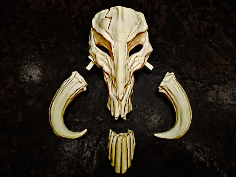 Mythosaur Skull Mandalorian - Free 3D Print Model - MakerWorld