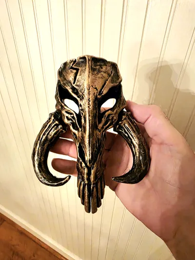 Mythosaur Skull Mandalorian - Free 3D Print Model - MakerWorld
