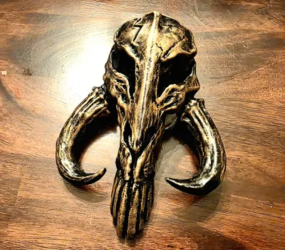 Mythosaur Skull Mandalorian - Free 3D Print Model - MakerWorld