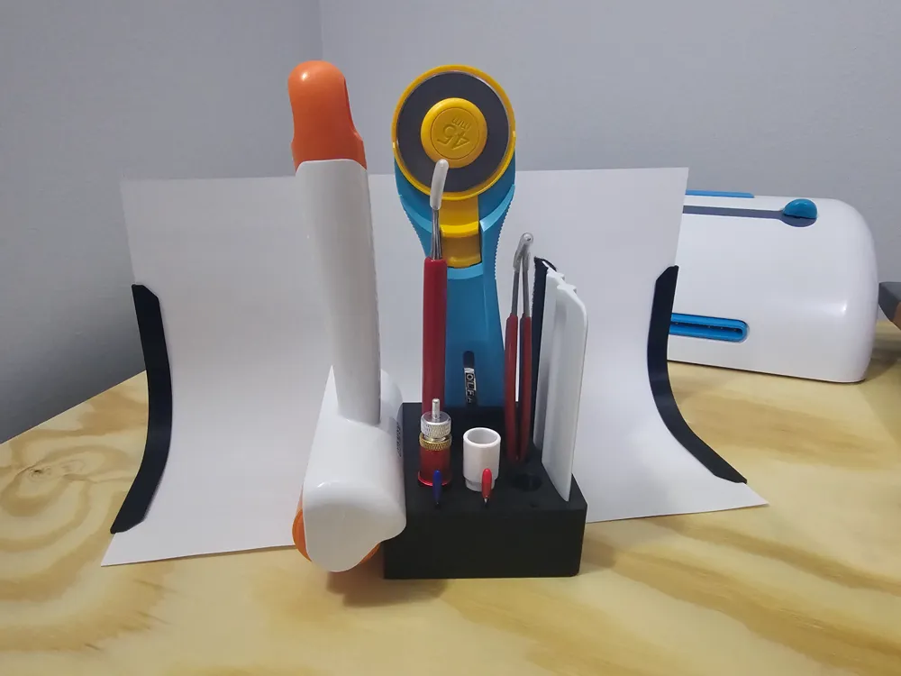 Siser juliet/romeo vinyl cutter tool storage by vVDarksidEVv - MakerWorld