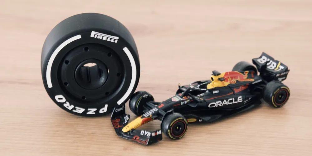 Planetary Gear F1 Wheel Fidget Spinner by Karolis - MakerWorld