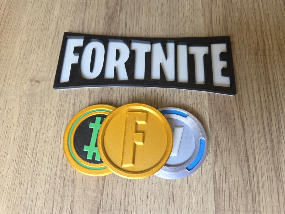 Fortnite Gold Coin by southlake333 MakerWorld: Download Free 3D Models