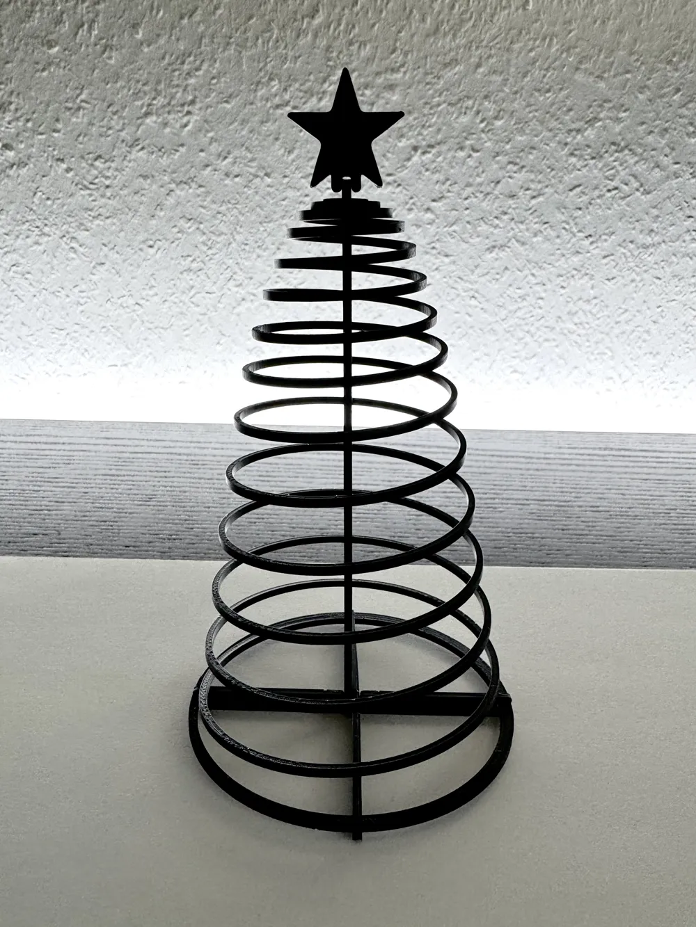 Spiral christmas tree - Kit Card fits in envelope - Free 3D Print Model ...