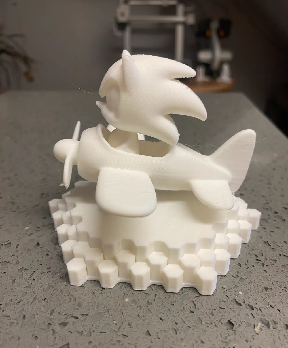 sonic in a plane by ko33a - MakerWorld