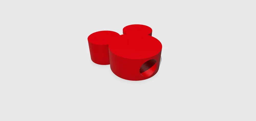 Mickey Mouse Head Straw Topper - 11mm for Stanleys by CultivatedChaos ...