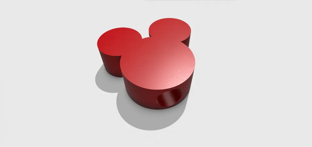 Mickey Mouse Head Straw Topper - 11mm for Stanleys by CultivatedChaos ...